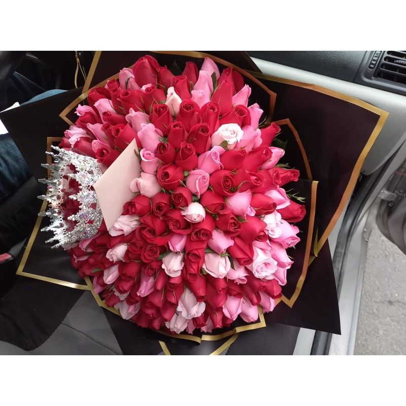 Ramo de 200 rosas frescas | Florería Versalles